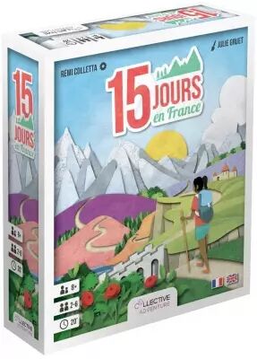 15 Jours en France - Jeu de Société - Jeu de Stratégie - Espritjeu.com
