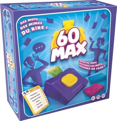 60 MAX - Jeu de Société - Jeu d'Ambiance - Zygomatic - Espritjeu.com