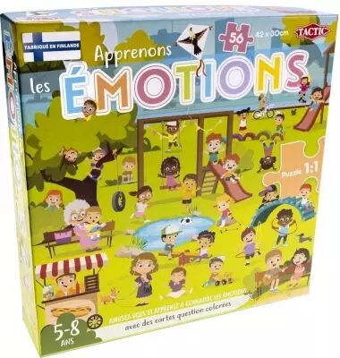 Apprenons les émotions - Jeu de Société Pédagogique - Espritjeu.com