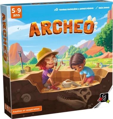 Archeo - Jeu de Société - Dès 5 Ans - Gigamic - Espritjeu.com