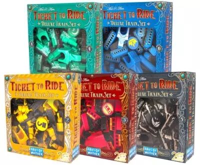 Sets de Trains Deluxe 20ème Anniversaire - Aventuriers du Rail ...