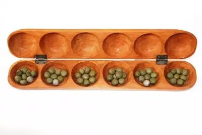 Awalé Artisanal Sculpté - Jeux de société - Acheter sur Espritjeu.com