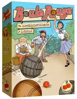 Boule Rouge - La Pétanque qui se joue même quand il pleut ! - Esprit Jeu