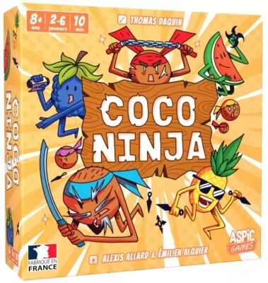 Coco Ninja - Jeu d'Ambiance - Aspic Games - Espritjeu.com