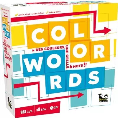 Color Words - Jeu de Société - Jeu de Mots - Espritjeu.com