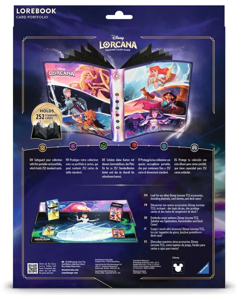 Portfolio Classeur Princesses - Disney Lorcana TCG - Acheter sur ...