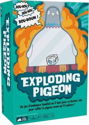 Exploding Pigeon - Jeu de Société - Exploding Kittens - Espritjeu.com