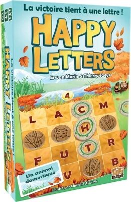 Happy Letters - Jeu de Société - Tiki Éditions - Espritjeu.com