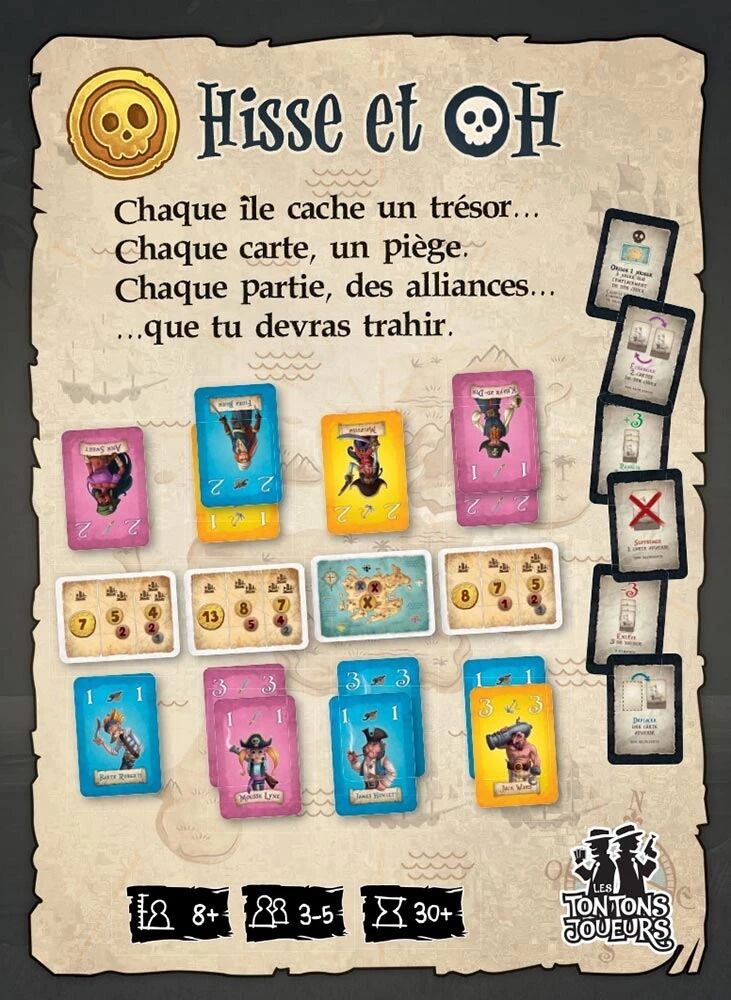 Hisse et Oh - Jeu de Cartes - Jeu d'Ambiance - Jeu de Société ...