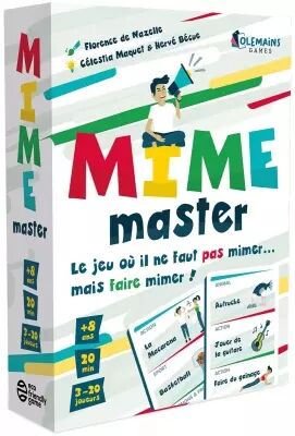 Mime Master - Jeu de Société - Jeu d'Ambiance - Espritjeu.com
