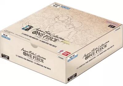 Display One Piece - EB02 Anime 25th Collection - Espritjeu.com